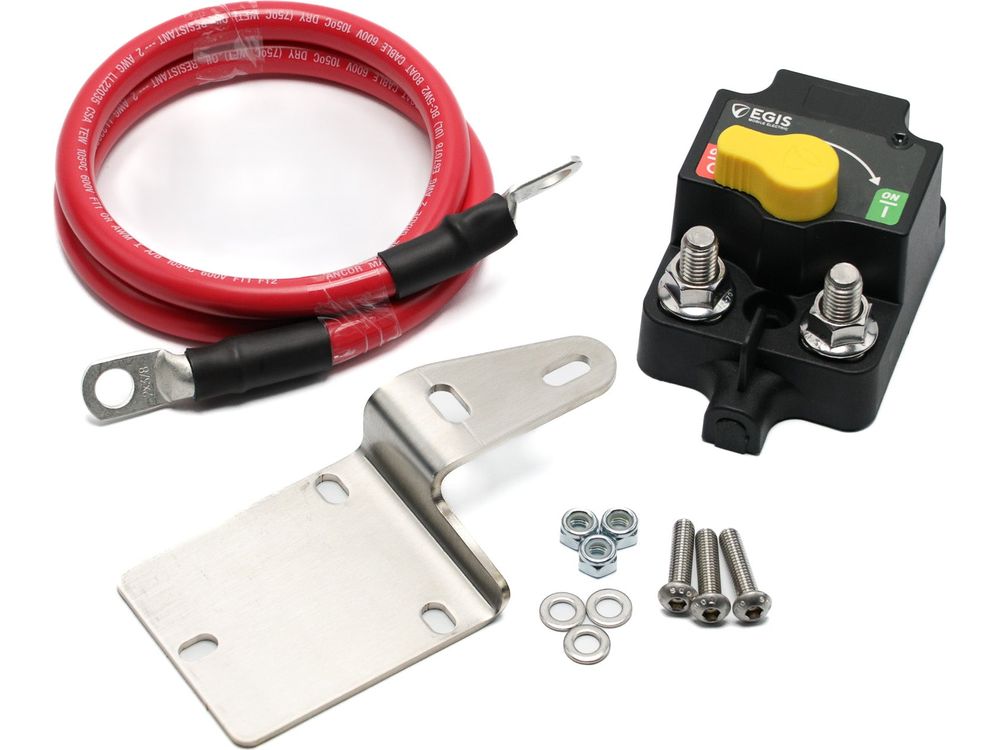 GP Grenadier Winch Kit - Battery Disconnect Switch Kit and Mount - (Fo ...