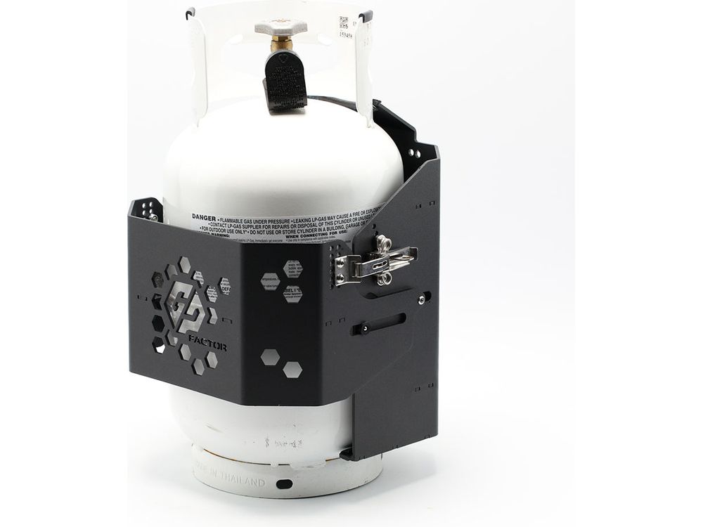 GP Propane Tank Mount for 11lb propane tanks - Universal Fit – GP FACTOR WEB